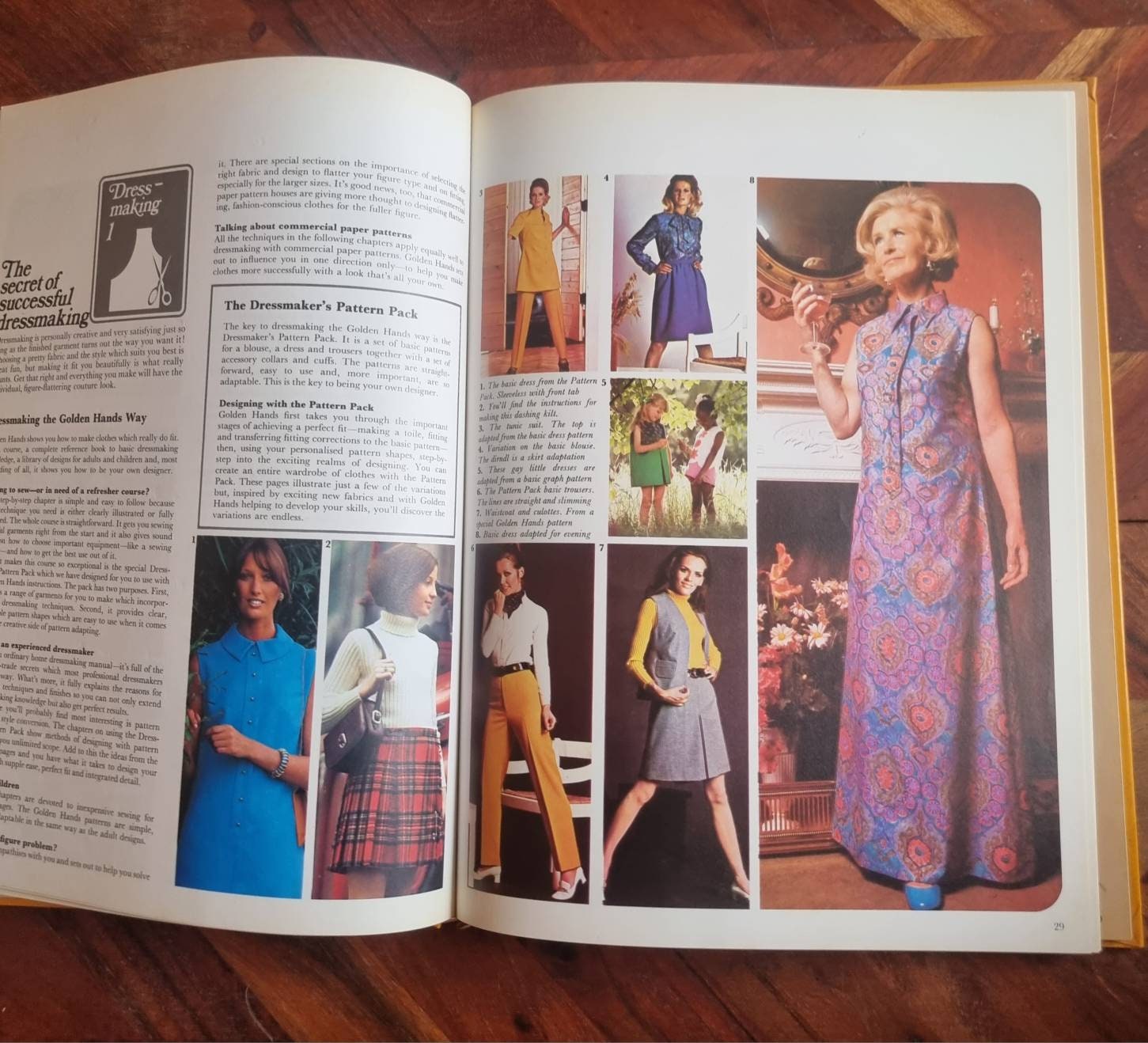 Vintage Golden Hands the Complete Knitting Dressmaking and - Etsy