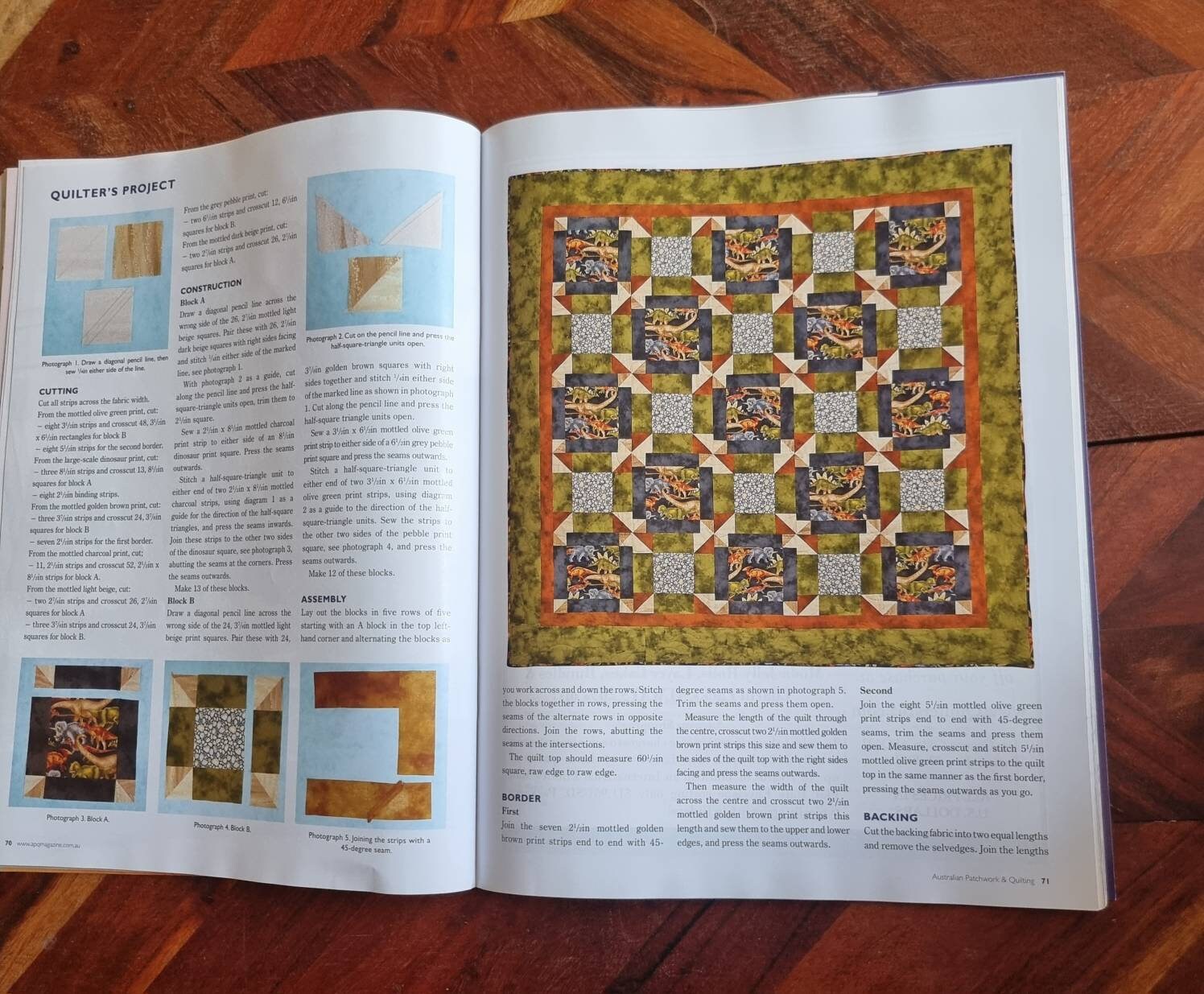 Australian Patchwork and Quilting Magazine - Vol 17 No. 11 - 10 Amazing ...