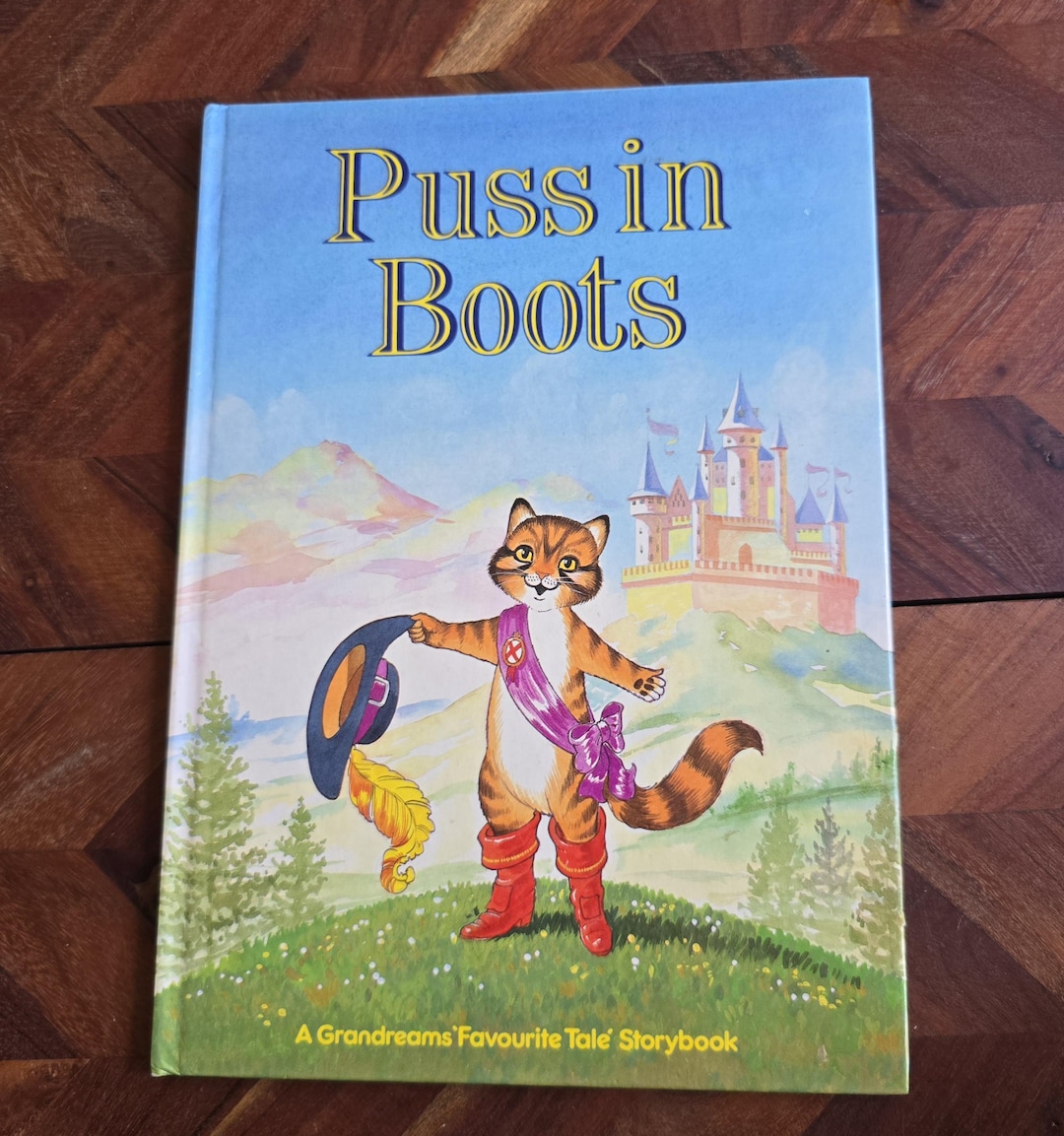 Vintage Childrens Books - Puss in Boots - Ann & Ken Mckie - Grandreams ...