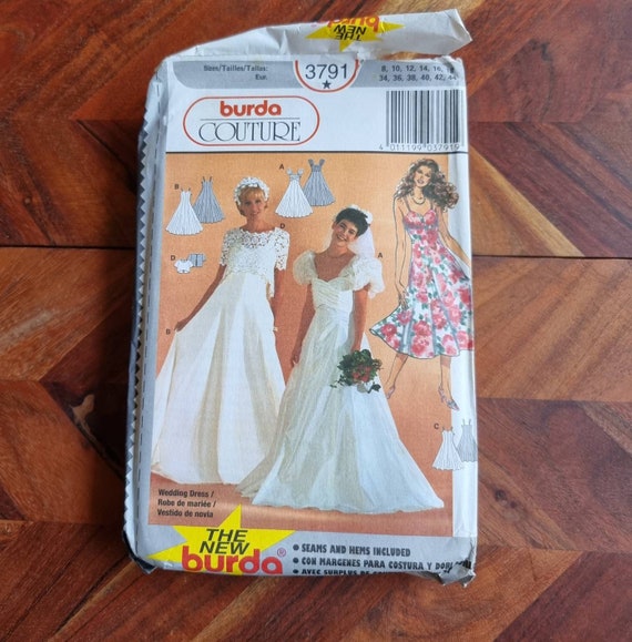 Patrones De Vestidos De Novia Burda Vestido De Bodas
