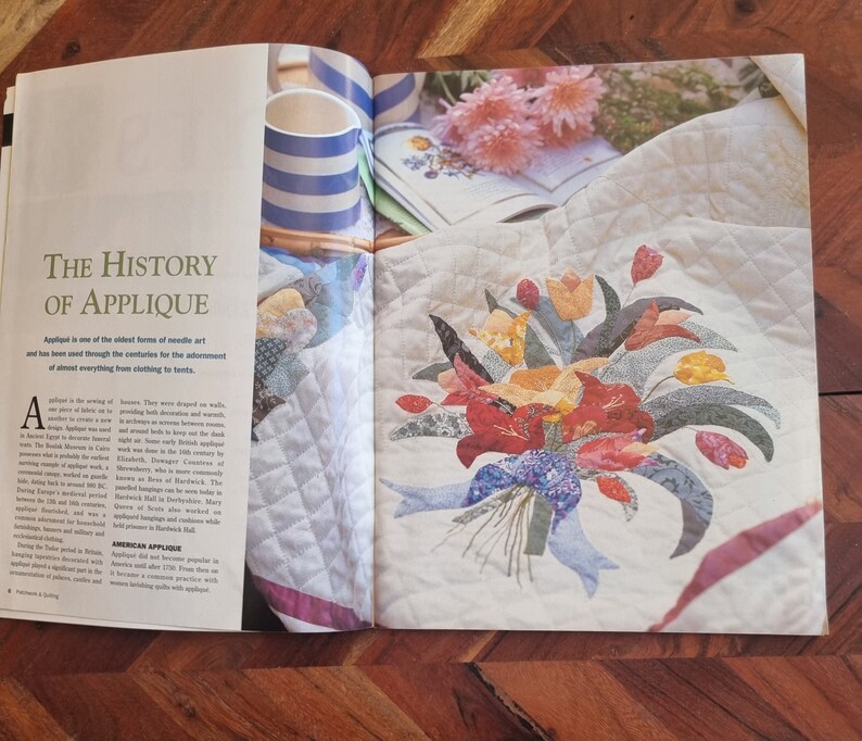 Australian Patchwork and Quilting Magazine Applique Special - Etsy