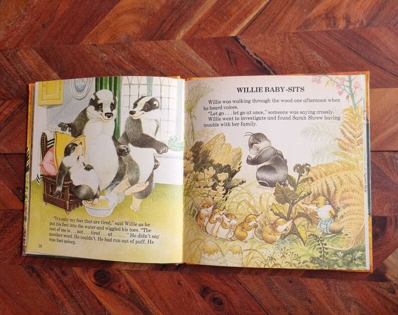 Vintage Children's Book – Basil, Dewy, and Willie Stories, 1978 Edition ...
