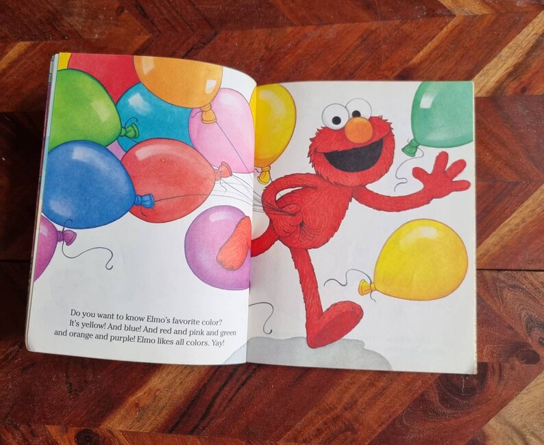 Vintage Children's Book Little Golden Book Sesame Street Tickle Me My ...