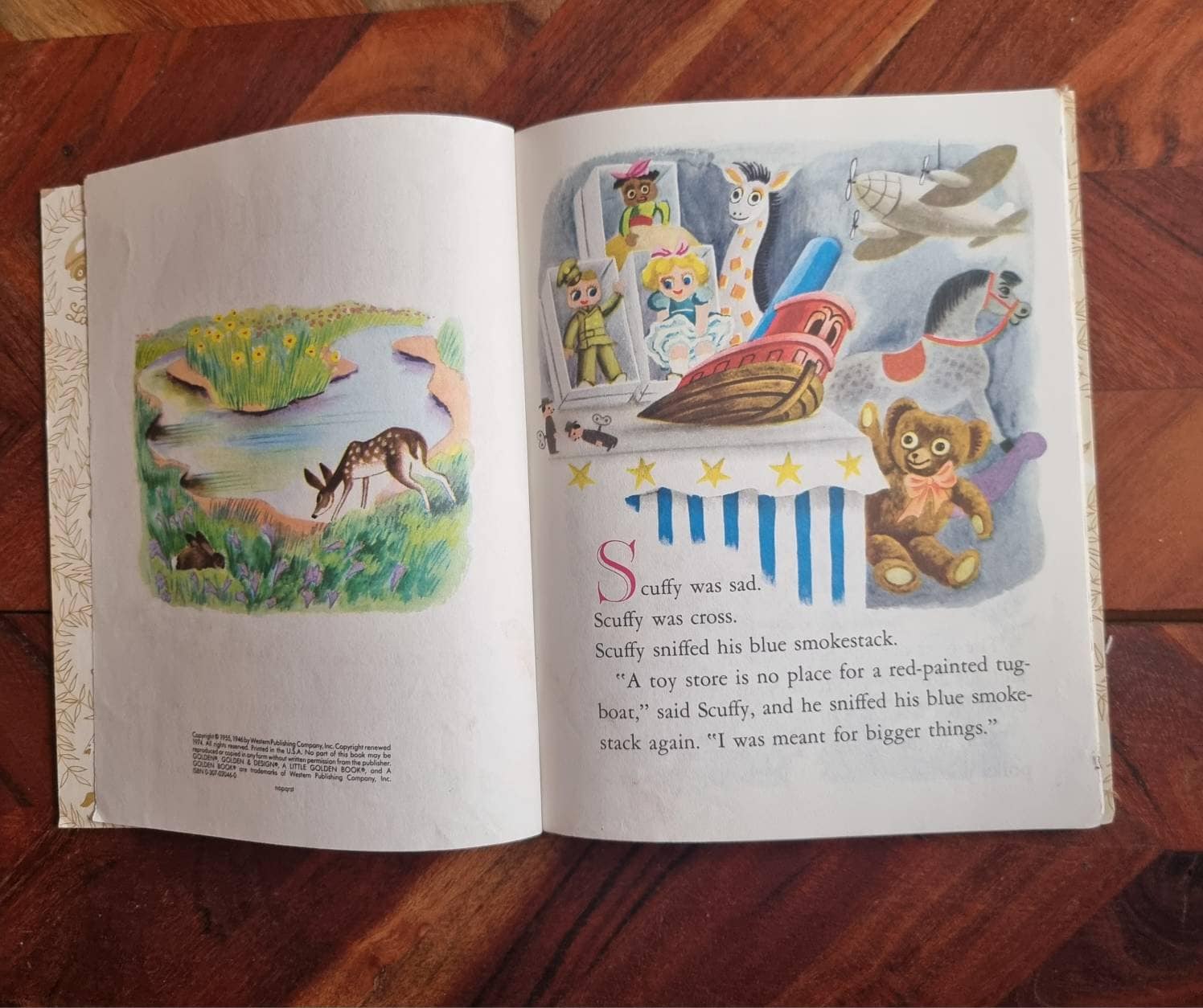Vintage Children's Book Little Golden Book Scruffy 1974 Edition - Etsy