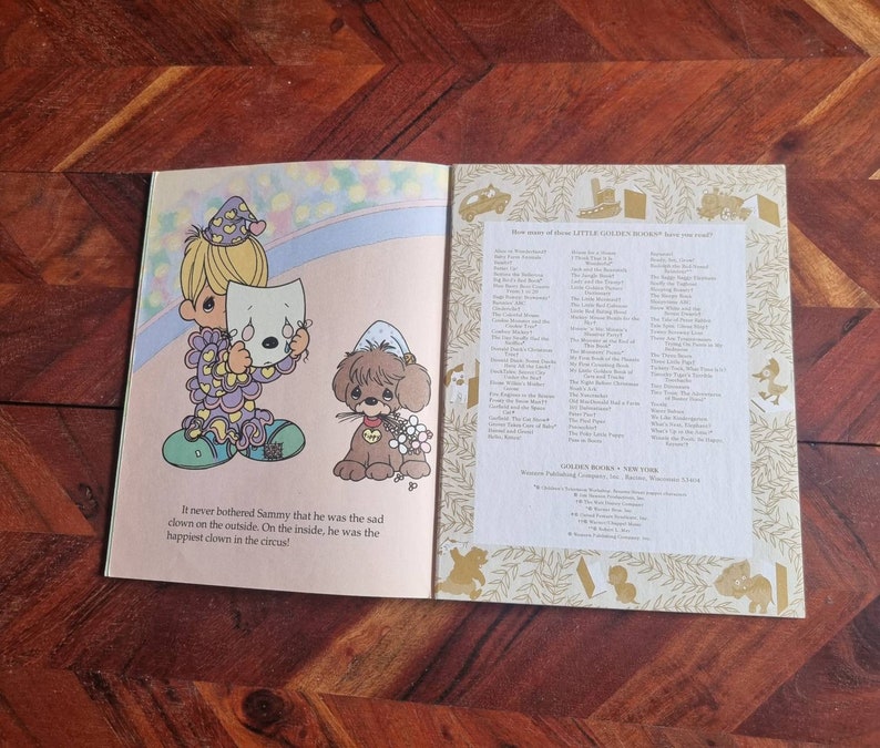 Vintage Children's Book Little Golden Book Precious Moments Put on A ...