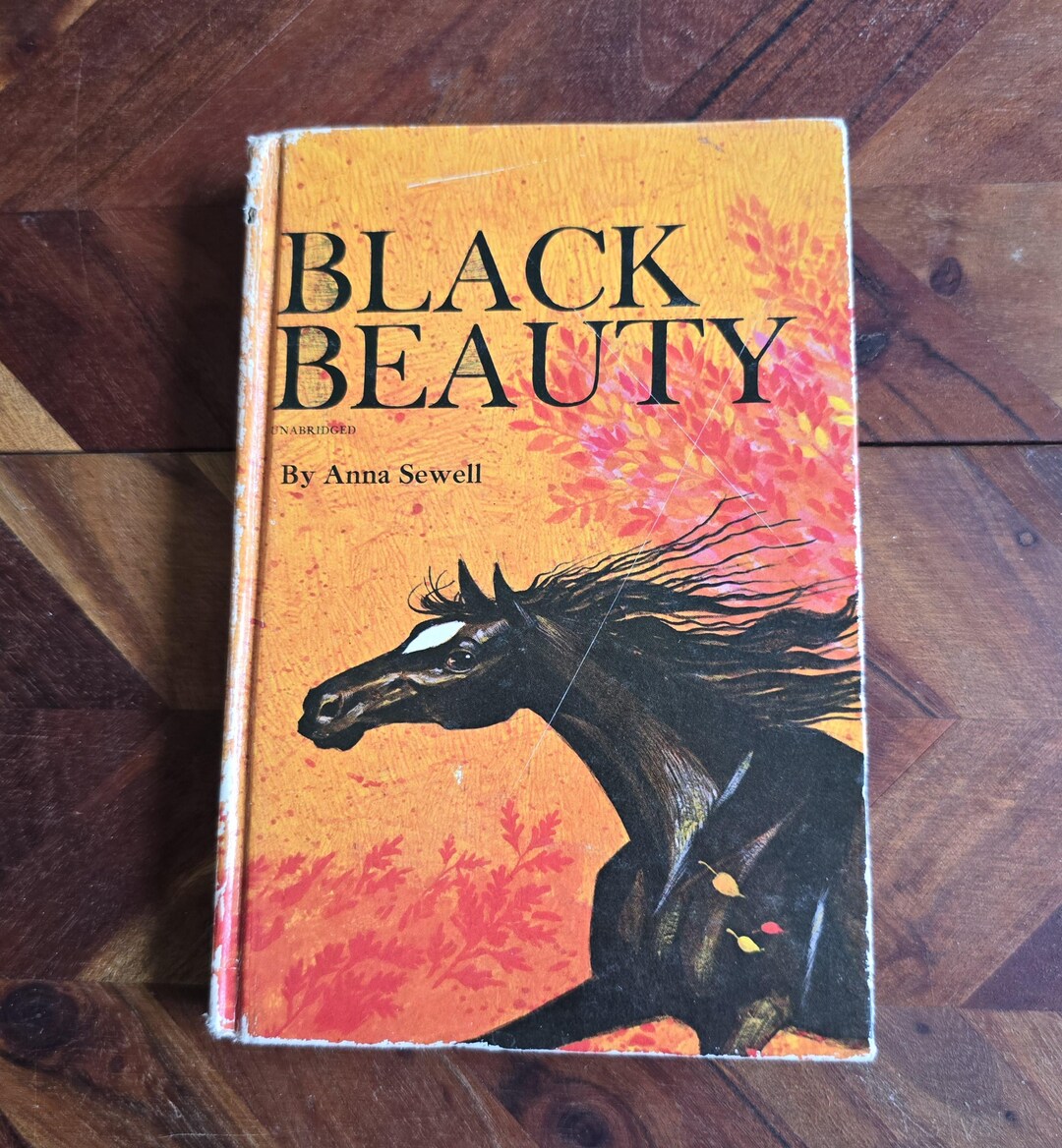 Vintage Childrens Book - Black Beauty - Anna Sewell -1970 Hardcover ...