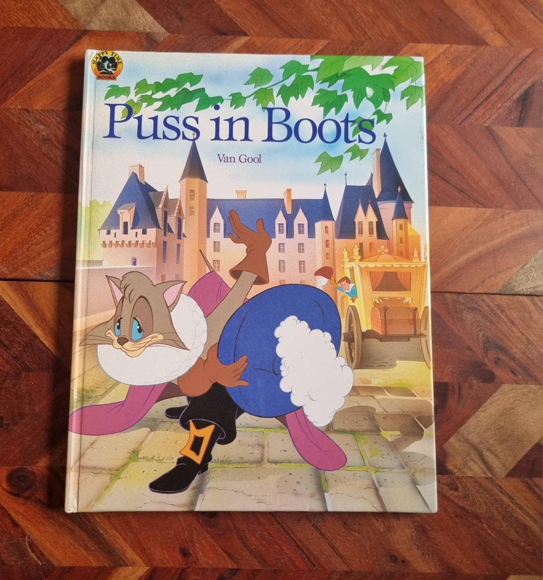 Vintage Children's Book - Van Gool's - Puss in Boots - 1989 Hardcover ...