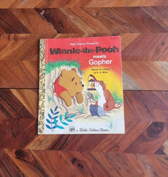 Vintage Children's Book Little Golden Book Winnie-the - Etsy