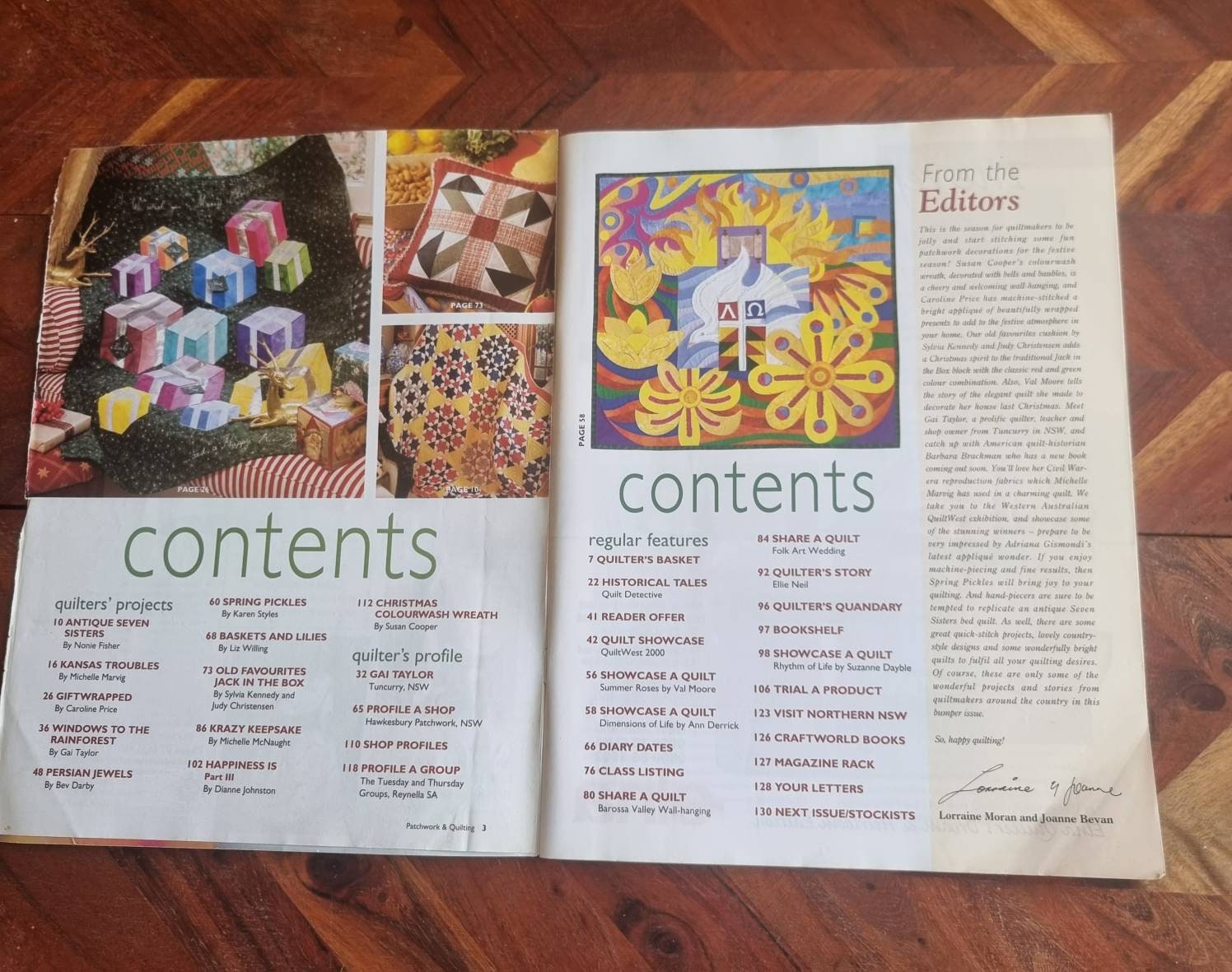 Australian Patchwork and Quilting Magazine - Vol 7 No. 10 - Etsy