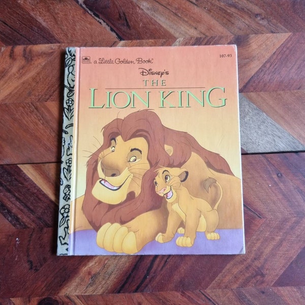 Lion King Golden Book - Etsy