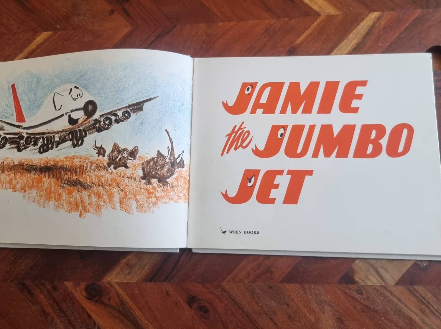 Vintage Children's Book - Jamie the Jumbo - Jeff Hook - 1971 Hardcover ...