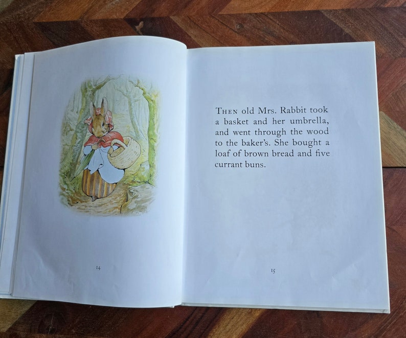 Vintage Children's Book the Tale of Peter Rabbit F Warne & Co 2002 ...