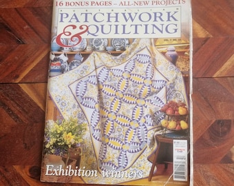 Australian Patchwork and Quilting Magazine Vol 8 No 11 - Etsy