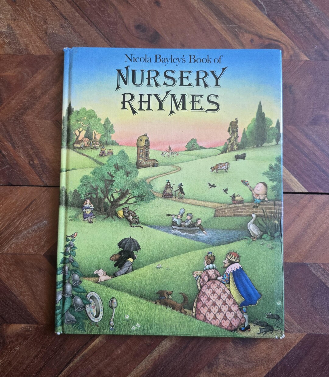 Vintage Children's Book - Nicola Bayley's Book of Nursery Rhymes - 1977 ...