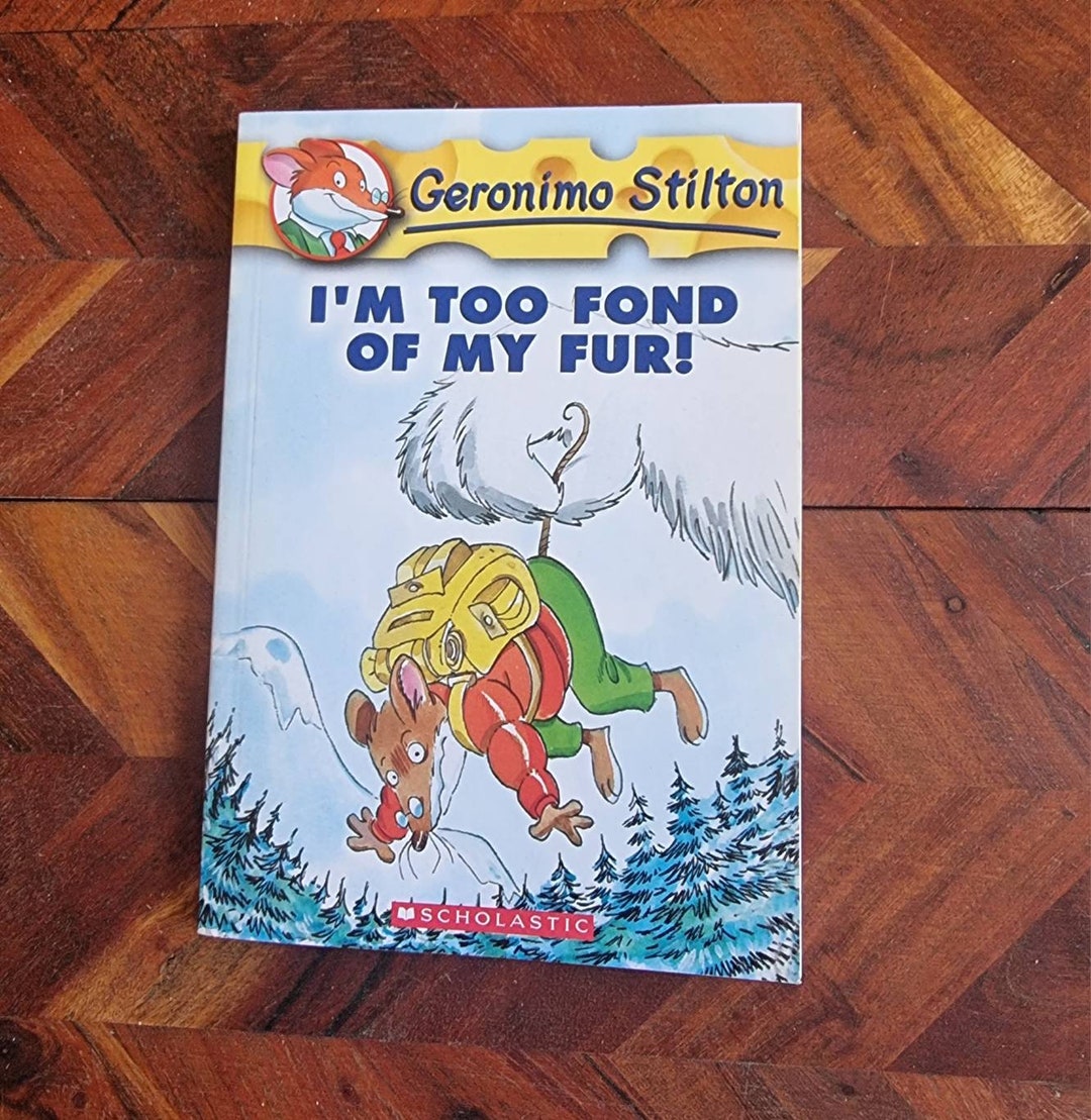 Childrens Books - Geronimo Stilton - I'm Too Fond of My Fur! - Soft ...