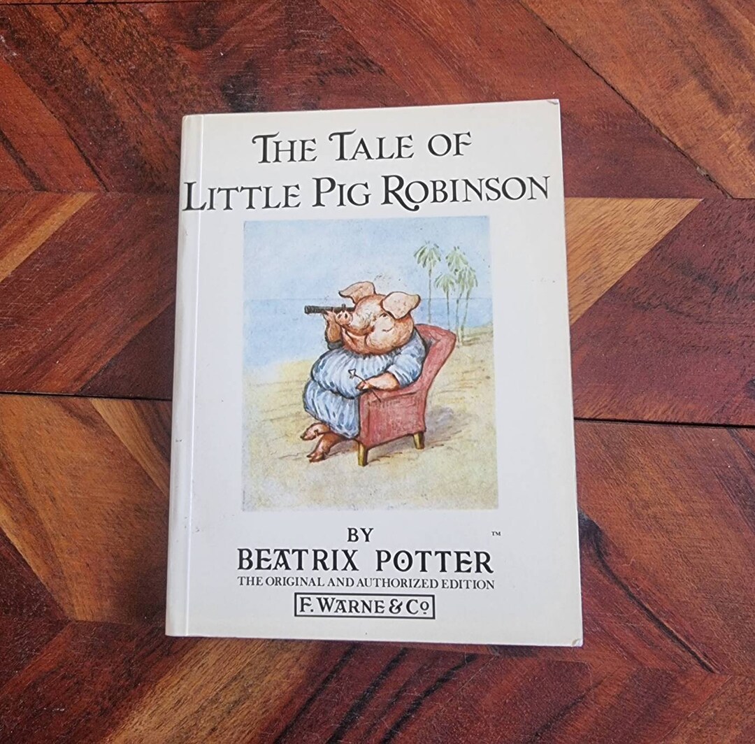 Vintage Beatrix Potter Books - the Tale of Little Pig Robinson ...
