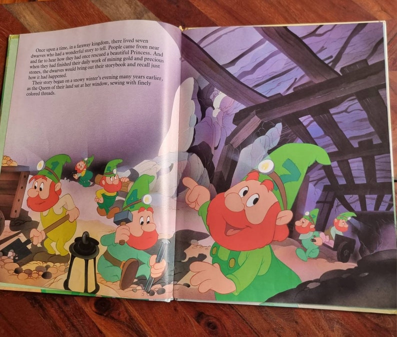 Vintage Children's Book - Van Gool's - Snow White - 1990 Hardcover ...