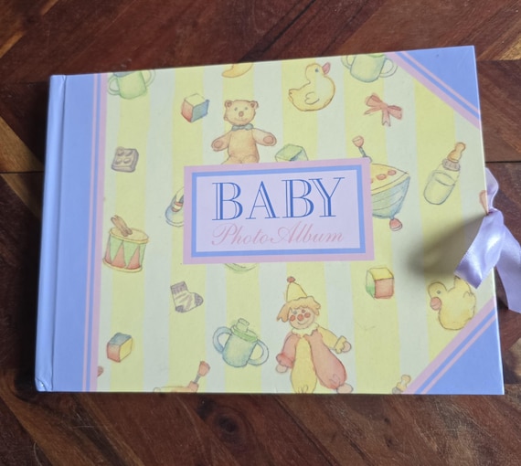 Vintage Baby Book Album Amazon.com: Baby Memory Book New Mom Gift