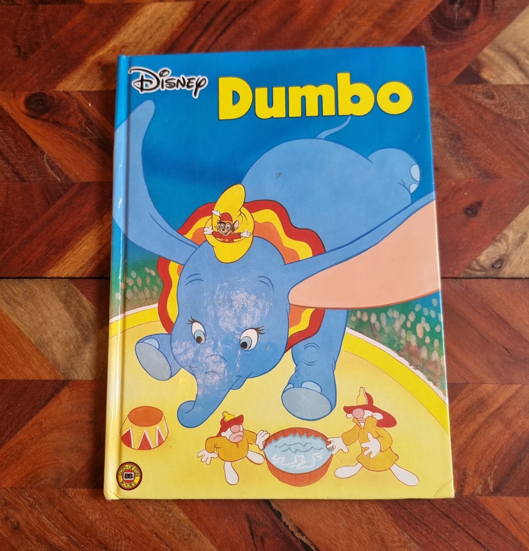 Vintage Children's Book Disney Dumbo 1991 Hardcover Edition - Etsy