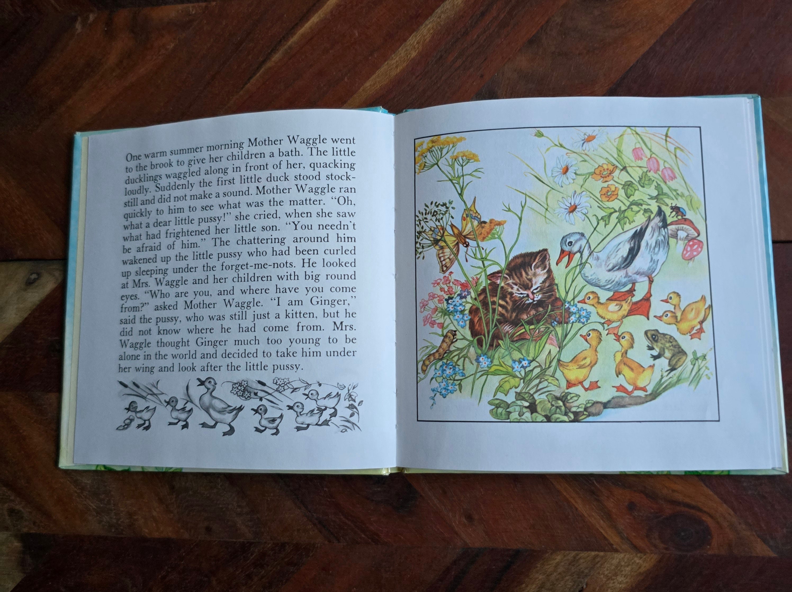 Vintage Children's Book - Ginger the Foundling - Dolly Rudeman - Hard ...