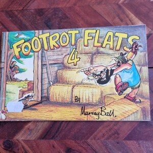 Vintage Comic Books Footrot Flats Volume 4 Murray Ball 1981 Edition - Etsy