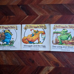 Vintage Children's Books - A Decalon Book - A Puggle Tale - A Shruggle ...