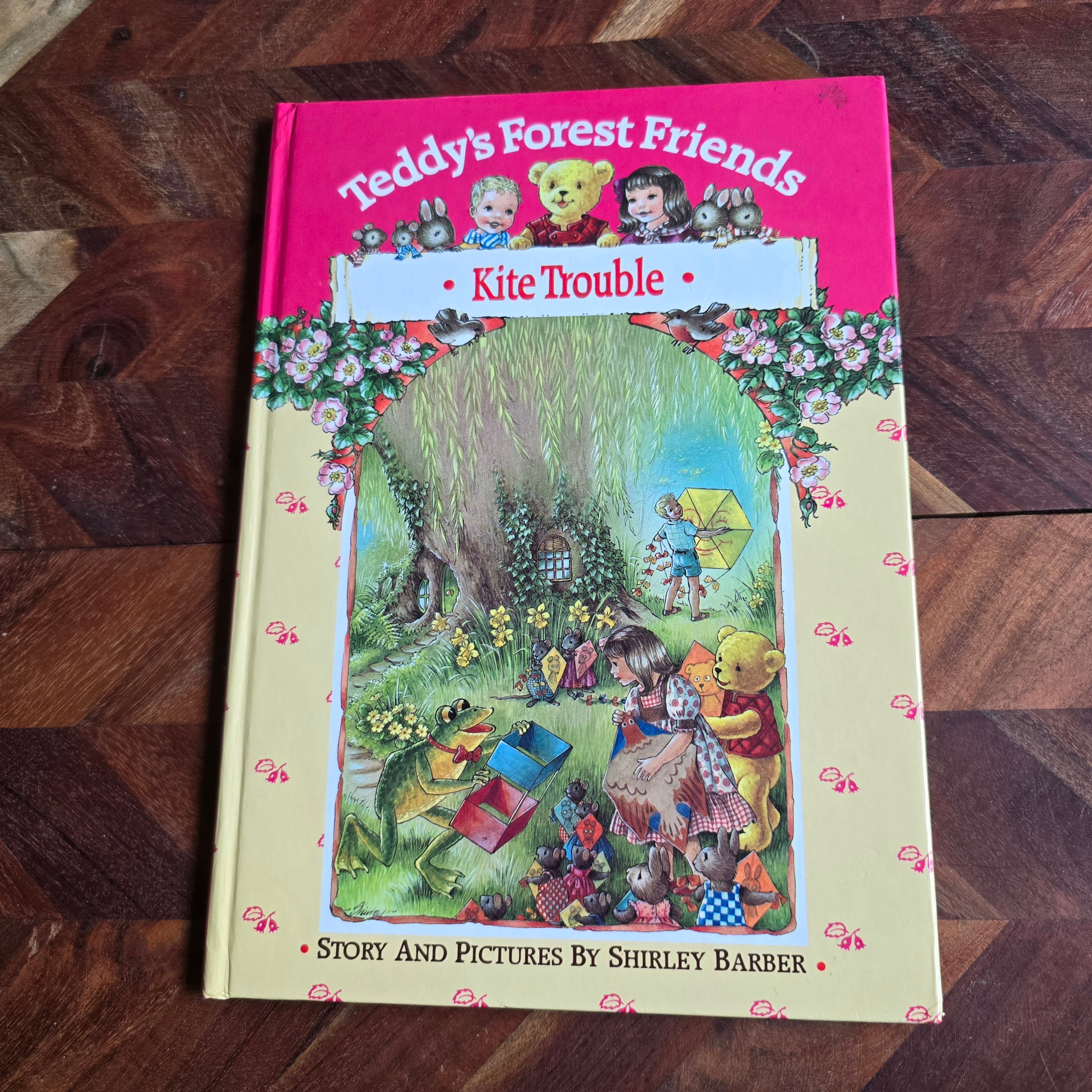 Vintage Children's Book - Teddy's Forest Friends - Kite Trouble ...