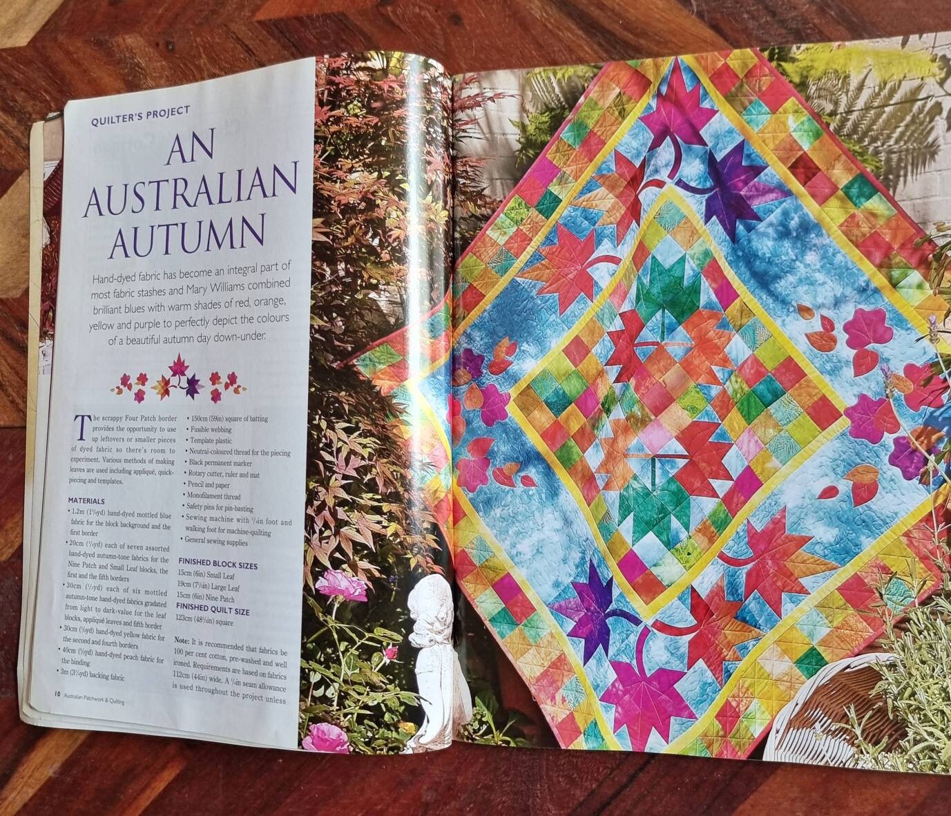 Australian Patchwork and Quilting Magazine Vol 14 No. 3 12 Enchanting ...