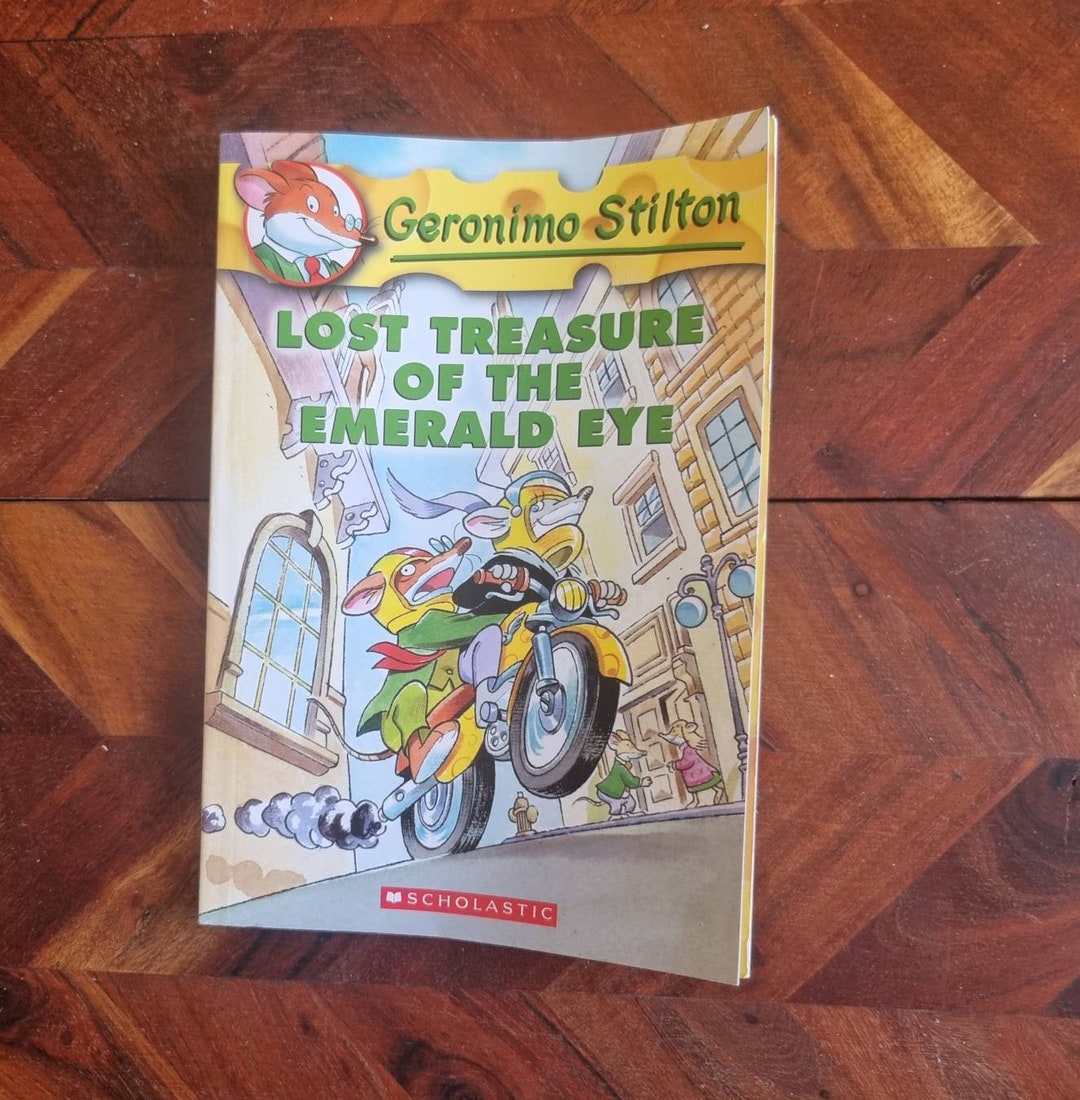 Childrens Books - Geronimo Stilton - Lost Treasure of the Emerlad Eye ...