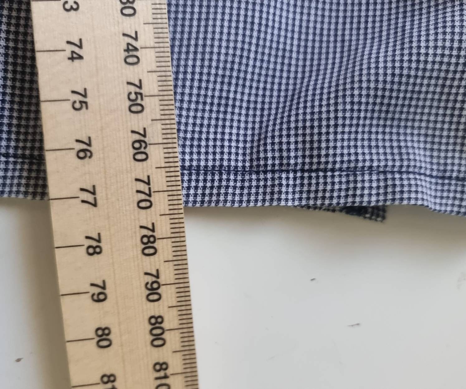 Vintage CARLA SPRING Womens Top Plus Size 24 Navy Blue/white Check ...