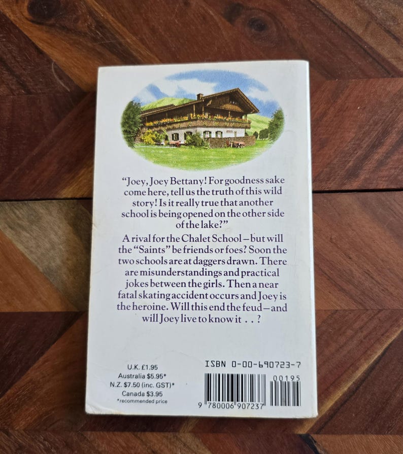 Vintage Children's Book - Rivals of the Chalet School - Elinor M Brent ...