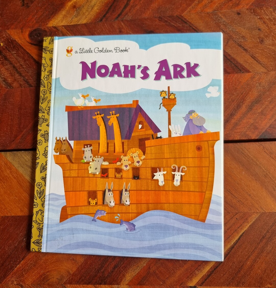 Vintage Children's Book Little Golden Book Noah's Ark 2003 Edition - Etsy