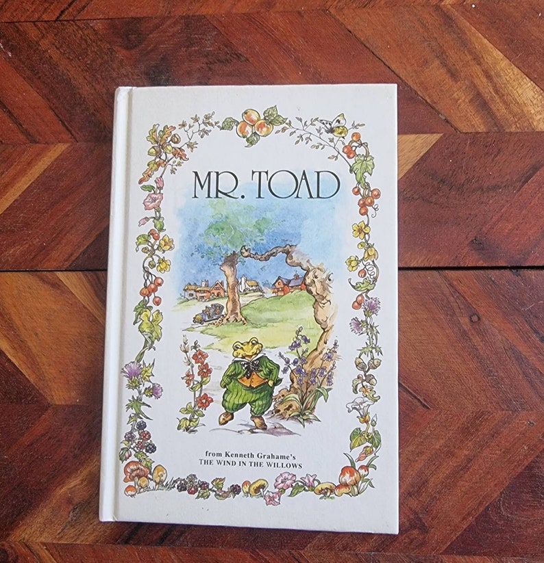 Vintage Children's Books Mr Toad Adapted by Jane - Etsy