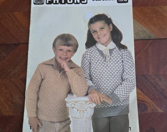 PATONS 710 Knitting Book Bluebell in Gentle Mood Knitting Patterns in ...