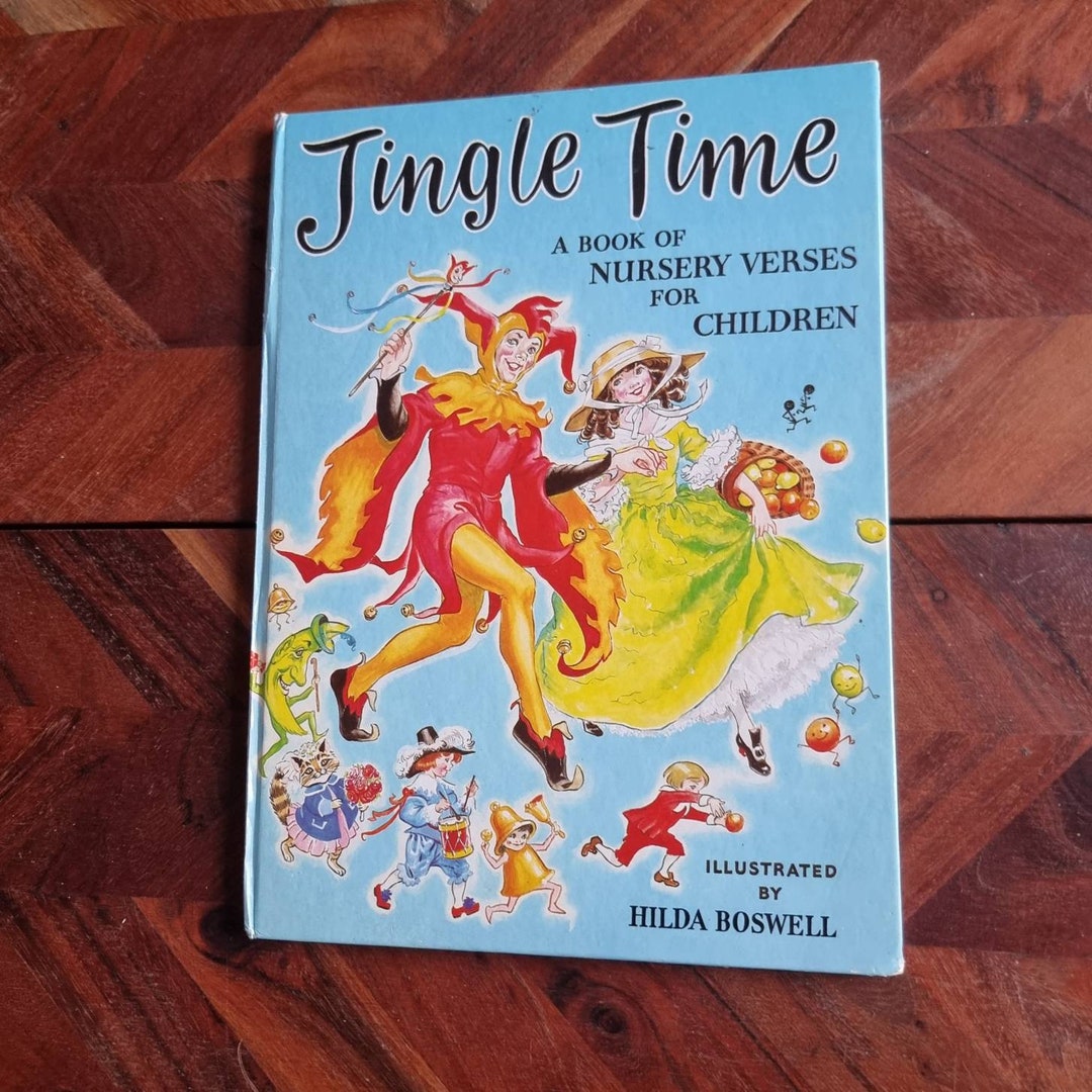 Vintage Childrens Books - Jingle Time - A Book of Nursery Verses for ...