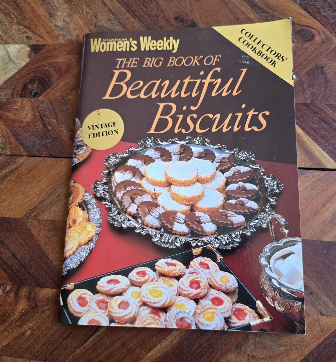 Australian Womens Weekly Cookbooks - the Big Book of Beautiful Biscuts ...
