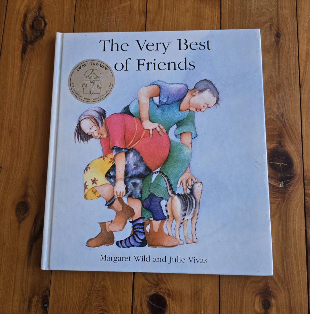 Vintage Children's Book - the Very Best of Friends - Margaret Wild ...