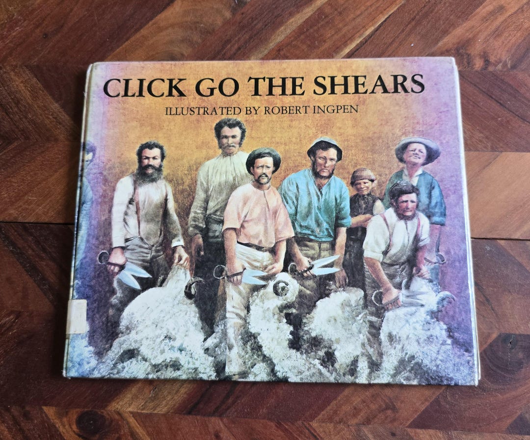 Vintage Children's Book - Click Go the Shears - Illustrated by Robert ...