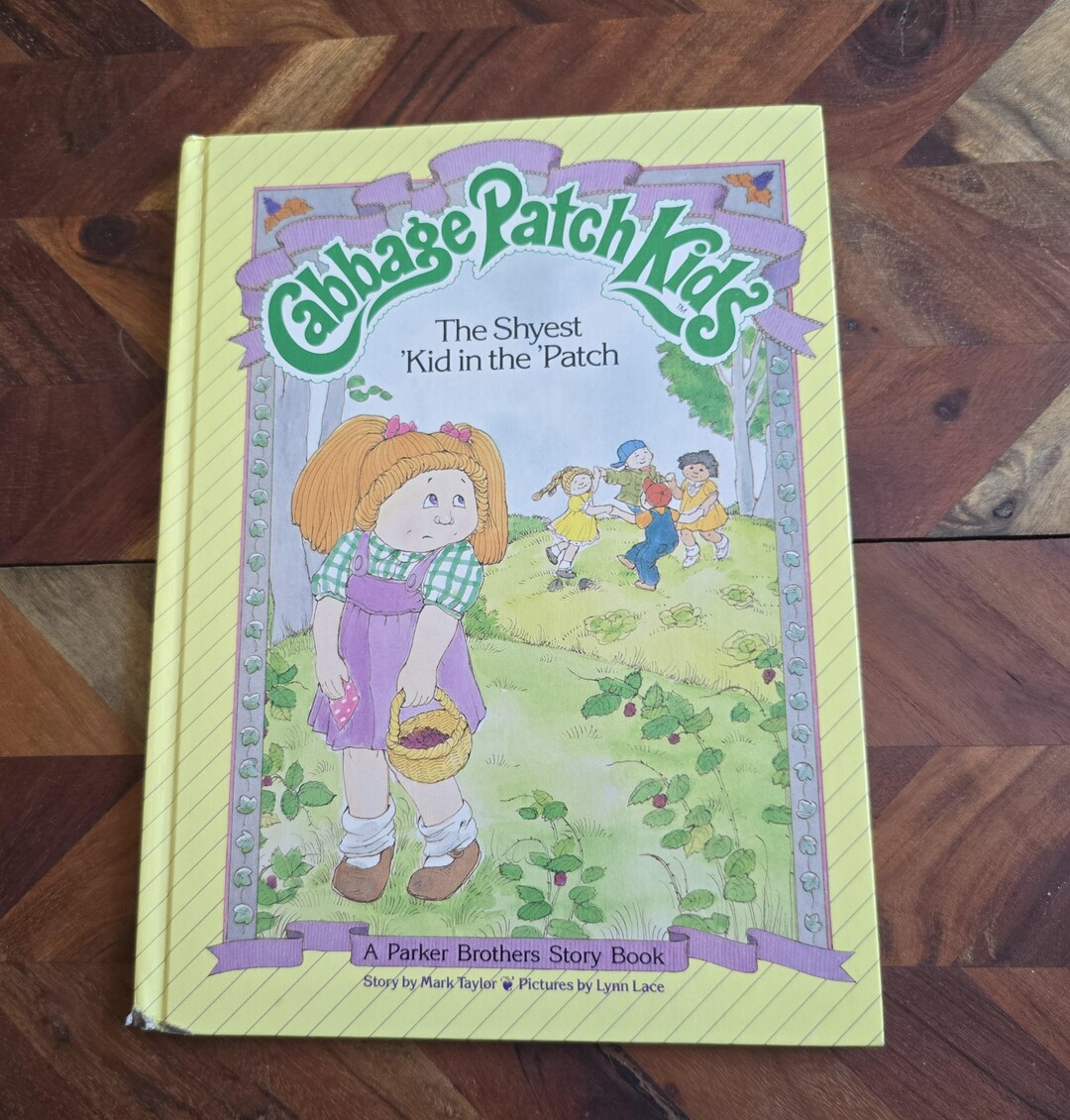 Vintage Children's Book - Cabage Patch Kids - the Shyest Kid in the ...