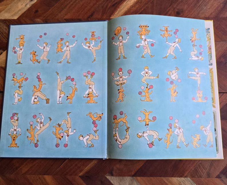 Vintage Children's Book - Alex the Amazing Juggler - Gianni Peg ...
