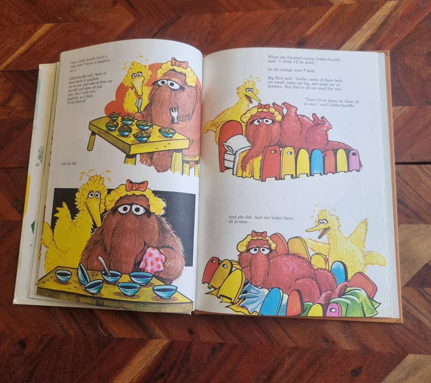 Vintage Children's Book the Sesame Street Library Volume 7 Featuring ...