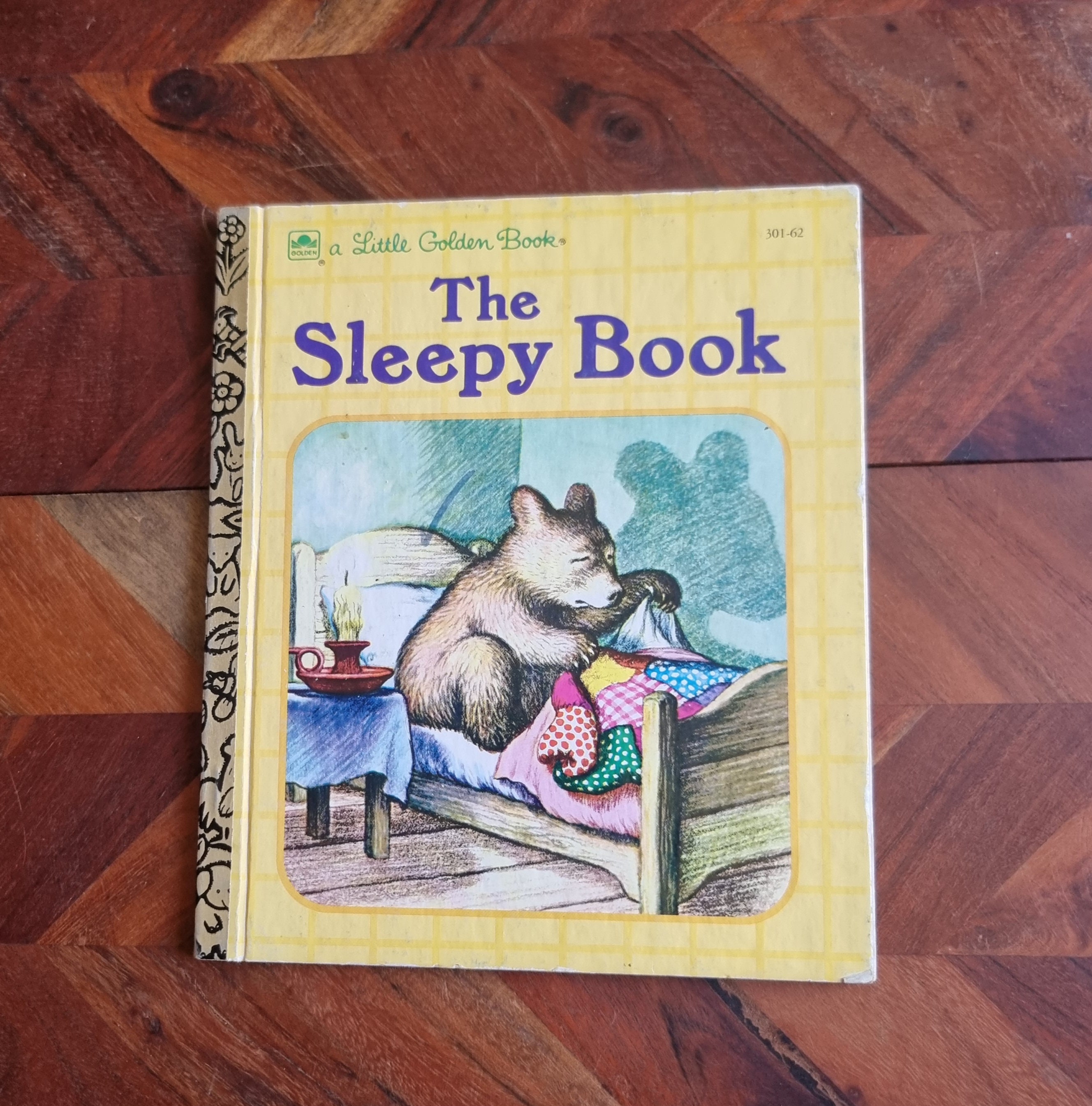 Children's Book Little Golden Book the Sleepy Book - Etsy