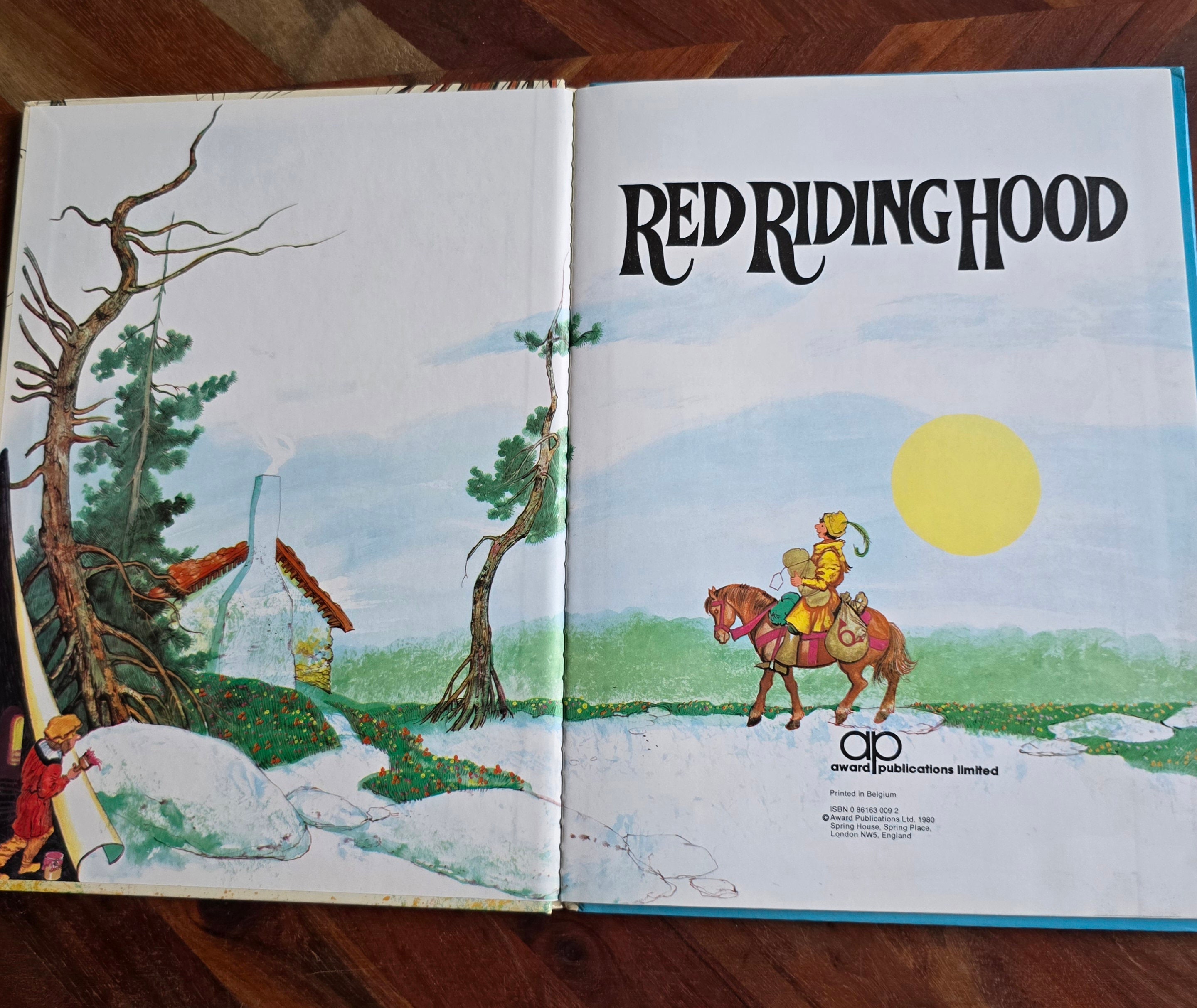 Vintage Children's Book - Little Red Riding Hood - Award Publications ...
