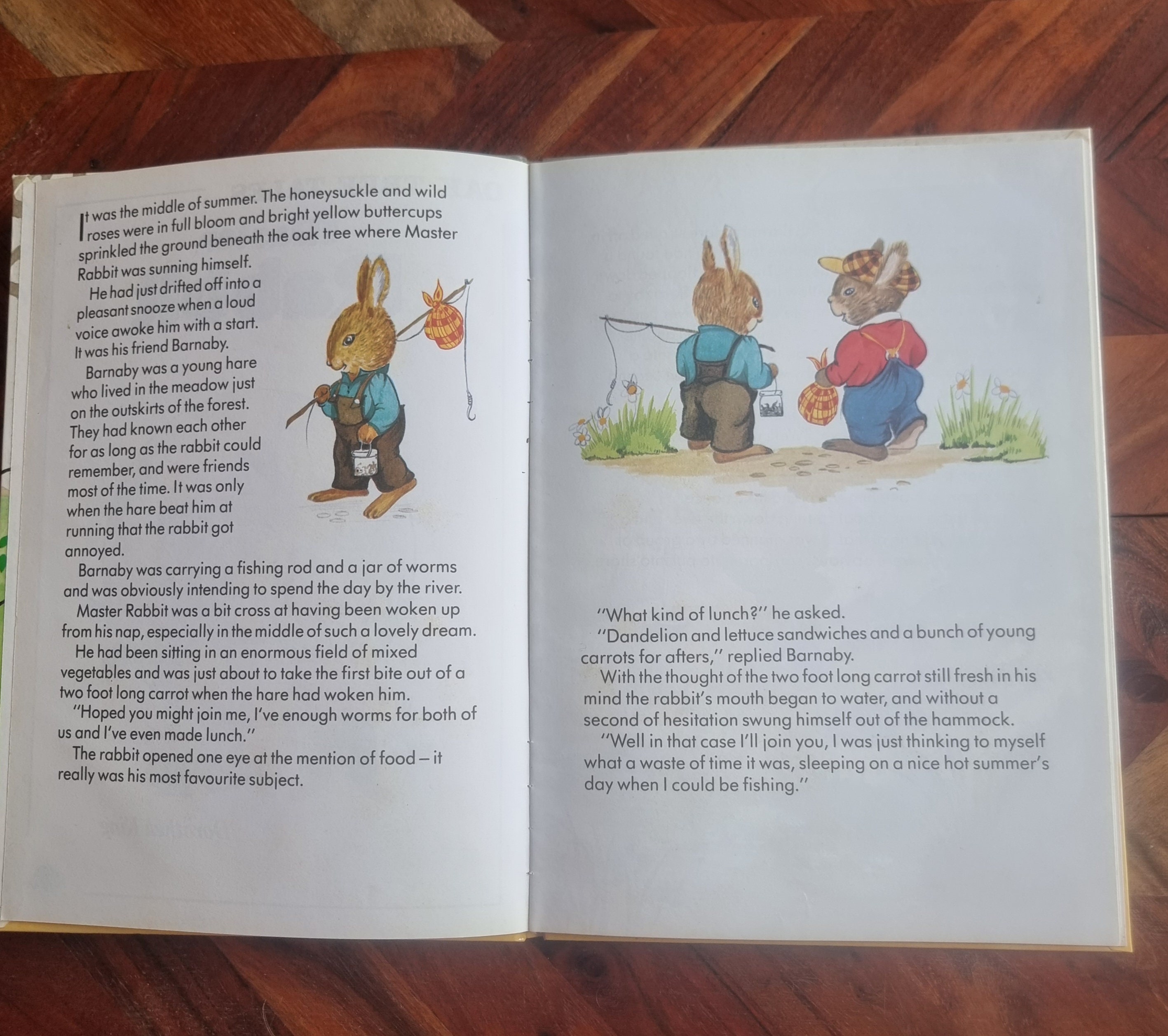 Vintage Children's Book - Oak Tree Tales - Master Rabbit - Dorothea ...