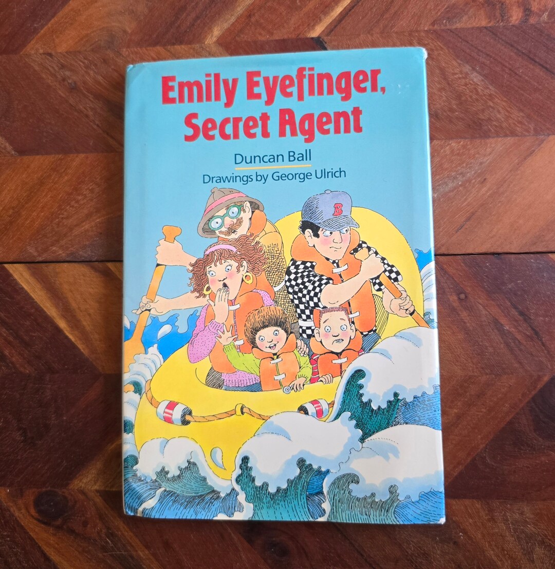 Vintage Children's Book - Emily Eyefinger, Secret Agent - Duncan Ball ...