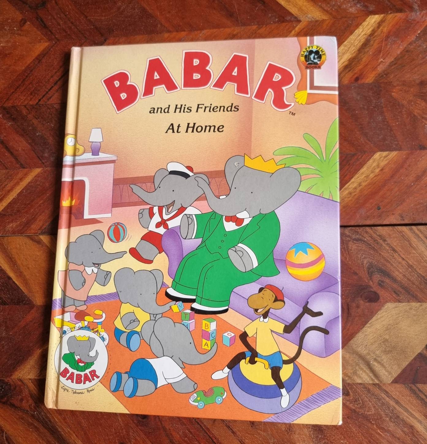 Vintage Children's Book Barbar and His Friends at Home 1992 Edition - Etsy