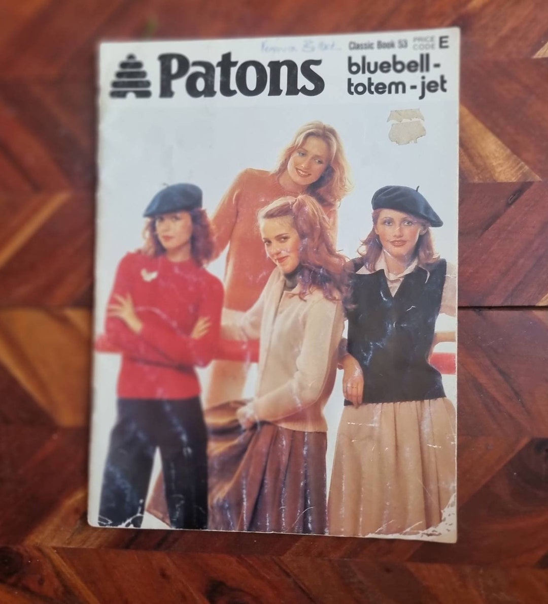 Vintage Patons Knitting Book No. 53 - Women's Classics - Etsy