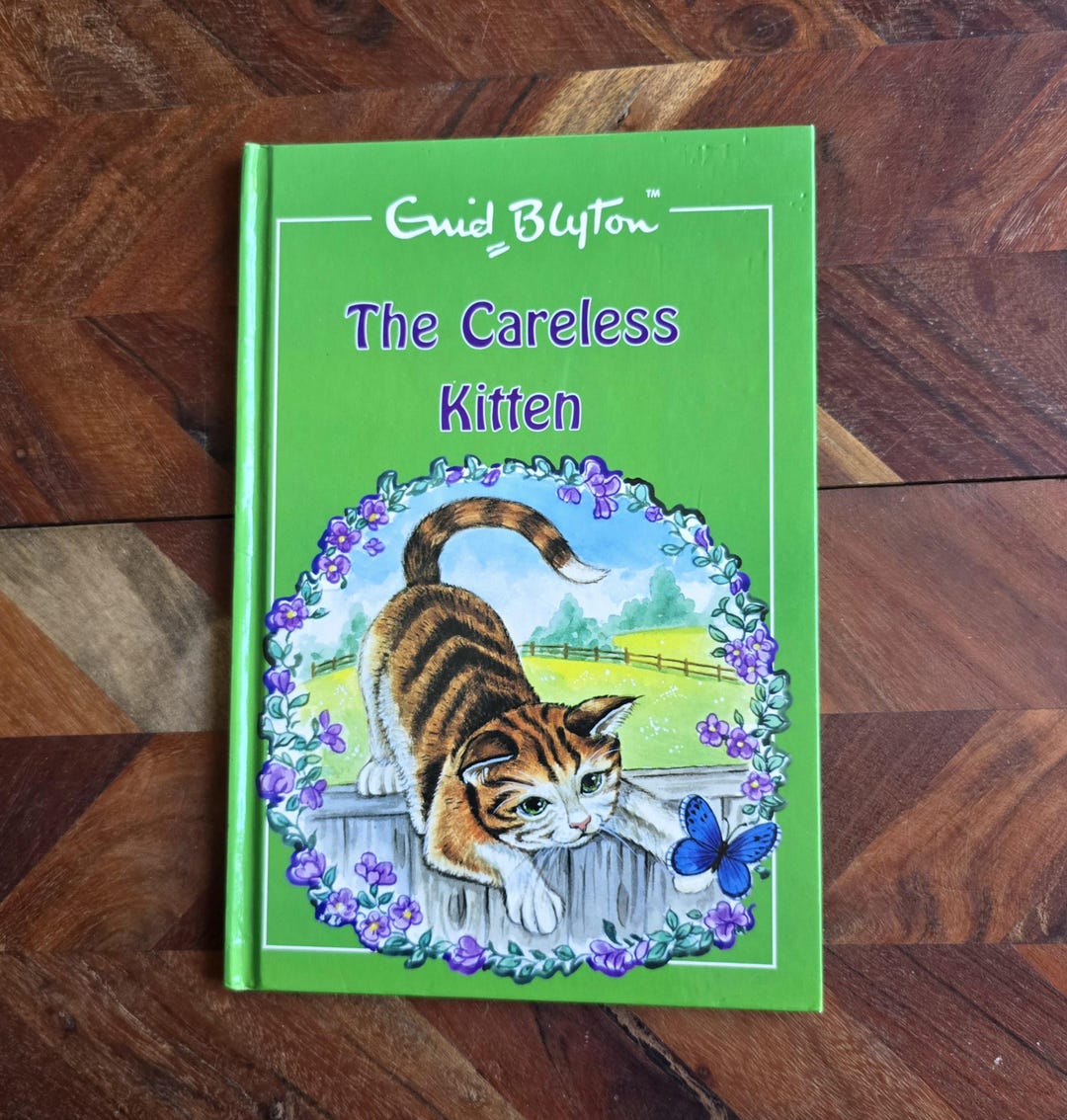 Vintage Children's Book - Enid Blyton - the Careless Kitten - 2004 ...