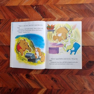 Vintage Children's Book - Little Golden Book - Winnie the Pooh Meets ...