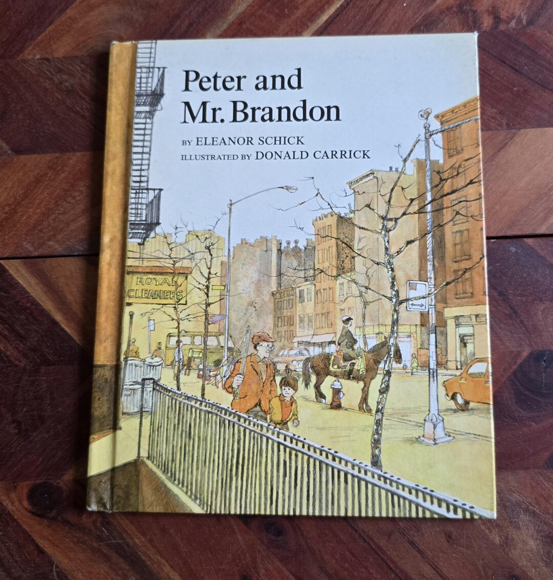 Vintage Children's Book - Peter and Mr Brandon - Eleanor Schick ...